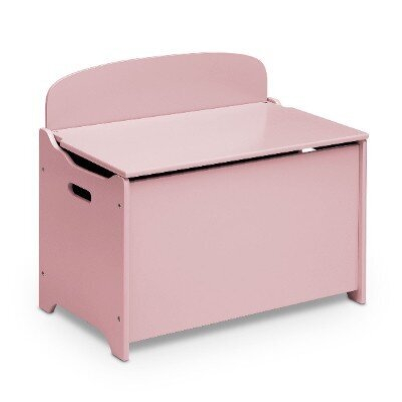 Pink Wooden Storage Box - Delta Children - CP Deals