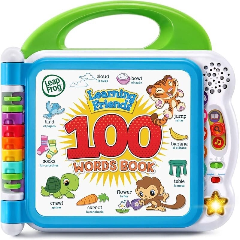 LeapFrog Learning Friends 100 Words Book - Bilingual Education Tool ...