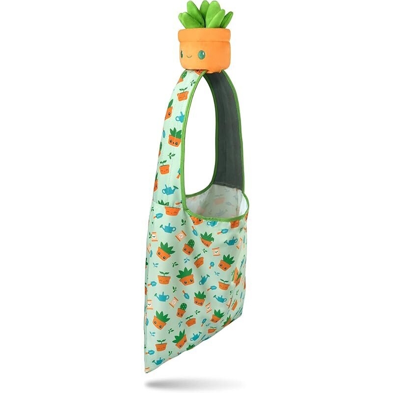 Succulent Plushie Tote Bag - Plant Lover's Must-Have - CP Deals