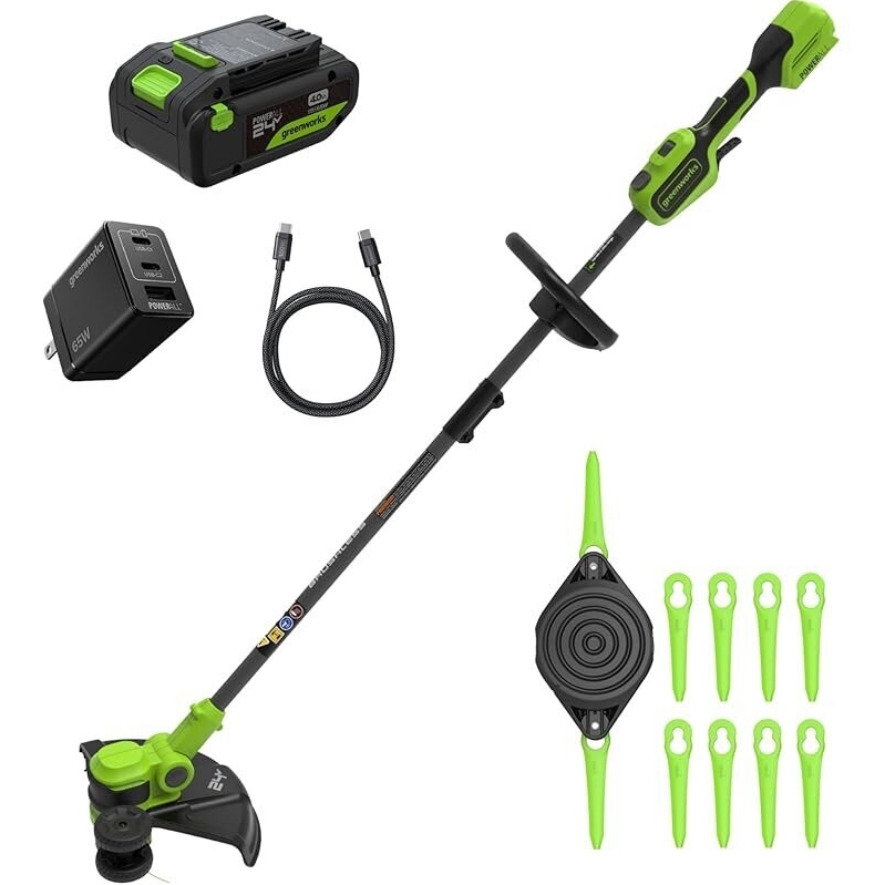Greenworks 24V Trimmer - Versatile Lawn Care - CP Deals